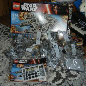 Lego | Toys | Lego 755 Star Wars Millennium Falcon Set Opened Box ...